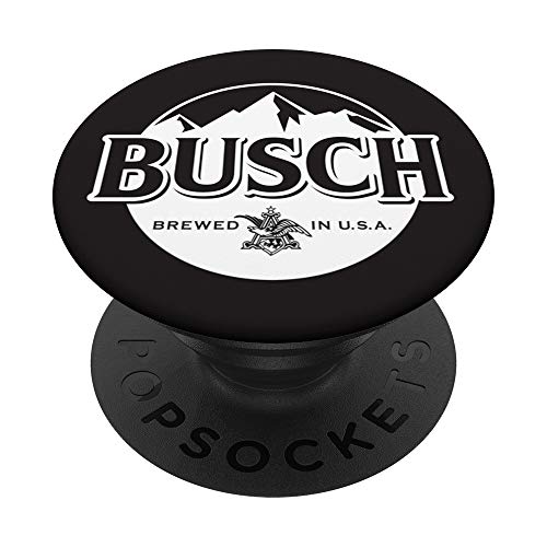 Busch Black PopSockets Stand for Smartphones & Tablets PopSockets PopGrip: Swappable Grip for Phones & Tablets