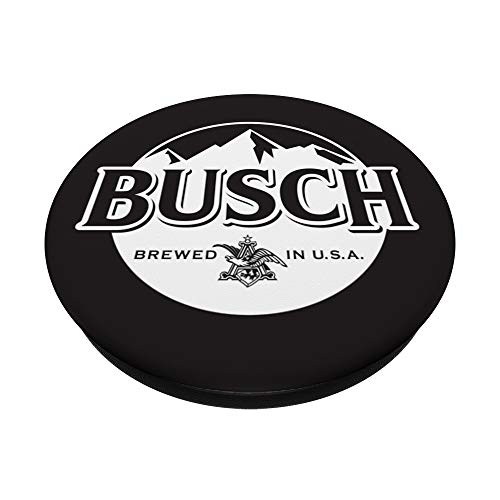 Busch Black PopSockets Stand for Smartphones & Tablets PopSockets PopGrip: Swappable Grip for Phones & Tablets