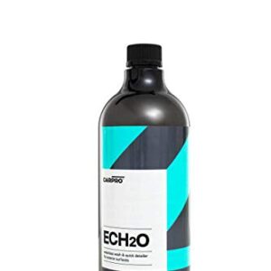 CARPRO ECH2O Waterless Wash, High Gloss Detail Spray, Rinse-Less Wash, and Clay Lubricant Concentrate - 1 Liter (34oz)