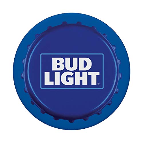 Bud Light Beer Cap PopSockets Stand for Smartphones & Tablets PopSockets PopGrip: Swappable Grip for Phones & Tablets