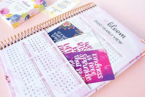 bloom daily planners Act of Kindness Deck - Set of Thirty 2" x 3.5" Cards - Assorted Designs