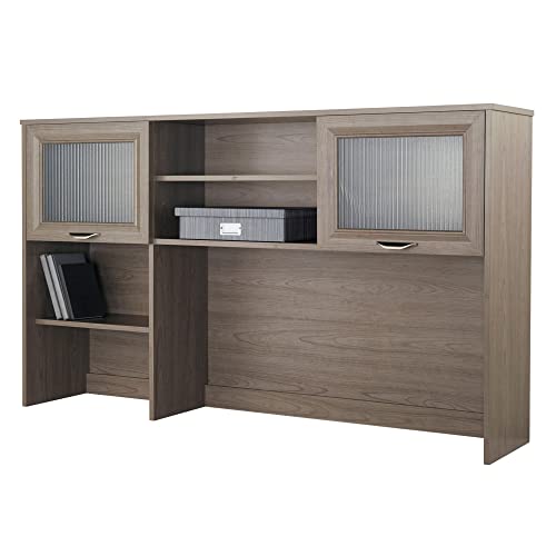 Realspace® Magellan 58"W Hutch for Corner/L-Desk, Gray