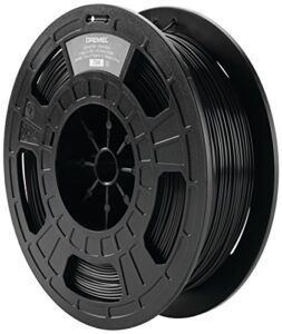 dremel df45-nyp-b nylon 3d printer filament, 1.75 mm diameter, black