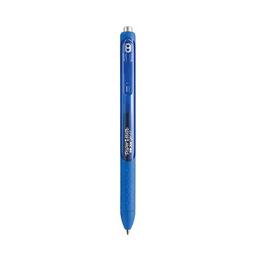 Paper Mate Inkjoy Gel Retractable Gel Ink Pens, Pack of 10 (Blue, Medium Point)