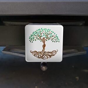 Tree of Life Mother Nature Tow Trailer Hitch Cover Plug Insert