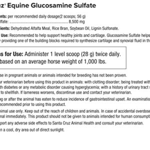 UltraCruz-sc-516456 Equine Glucosamine Sulfate Joint Supplement for Horses, 4 lb, Pellet (32 Day Supply)