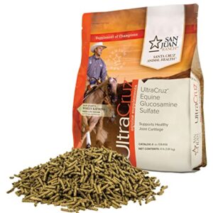 UltraCruz-sc-516456 Equine Glucosamine Sulfate Joint Supplement for Horses, 4 lb, Pellet (32 Day Supply)