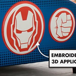 Delta Children Upholstered Twin Bed, Marvel Avengers