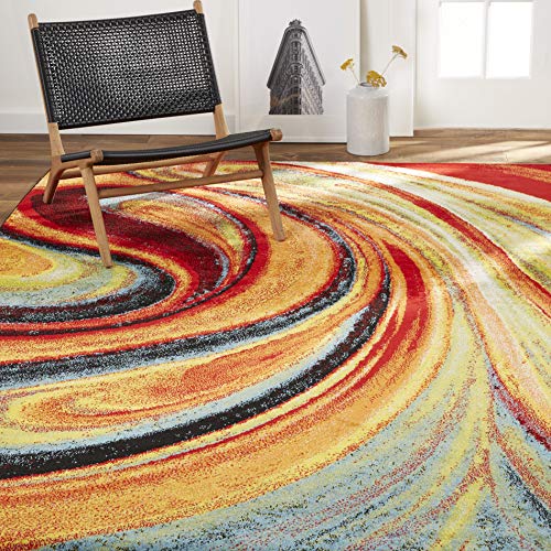 Home Dynamix Adja Modern Area Rug, Splash (20" x 31")