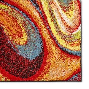 Home Dynamix Adja Modern Area Rug, Splash (20" x 31")