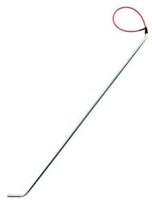 spearfishing world aluminum lobster tickle stick with snare (single)