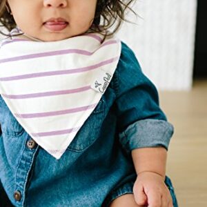 Baby Bandana Drool Bibs for Drooling and Teething 4 Pack Gift Set"Morgan"by Copper Pearl, Soft Set of Cloth Bandana Bibs for Any Baby Girl or Boy, Cute Registry Ideas for Baby Shower Gifts