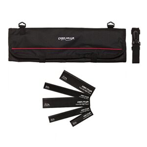 ergo chef 9 pocket professional case roll bag black knife edge guards chef gear