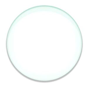 Double Concave Lens, 100mm Focal Length, 1.5" (38mm) Diameter - Spherical, Optically Worked Glass Lens - Ground Edges, Polished - Great for Physics Classrooms - Eisco Labs