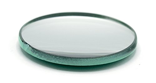 Concave Mirror, 2" (50mm) Diameter, 50mm Focal Length - Round - Glass - 3.3mm Thick Approx. - Eisco Labs