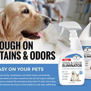 Stuart Pet Supply Co. Professional Strength Pet Odor Eliminator | Urine Odor Remover | Pet Urine Enzyme Cleaner | Pet Stain and Odor Remover | Enzymatic Cleaner for Dog Urine and Cat Urine