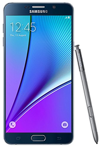 SAMSUNG Galaxy Note 5 Verizon Wireless CDMA No-Contract 4G LTE Smartphone with Stylus Pen - Black Sapphire