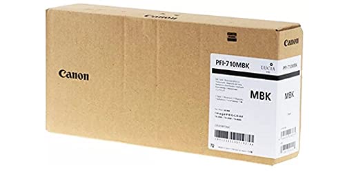 Canon Genuine Ink Tank PFI-710MBK - Matte Black 700ml