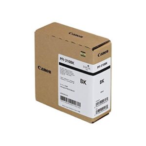 canon pfi-310 330ml black pigment ink tank for imageprograf tx-2000, tx-3000 and tx-4000 printers