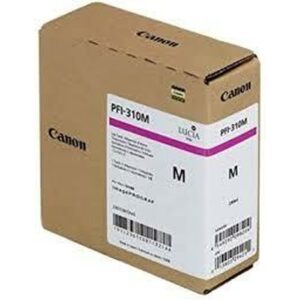 genuine canon ink tank pfi-310m - magenta 330ml - 2361c001aa