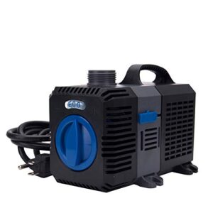 1375gph adjustable flow submersible frequency water pump aquarium fish pond hydroponics