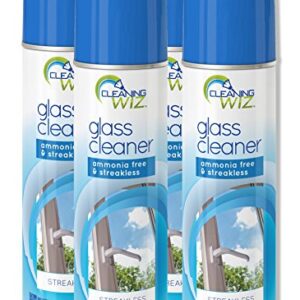 Cleaning Wiz Glass Cleaner, 19 Fluid Ounce (Pack of 4)