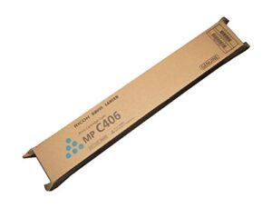 ricoh 842092 mp c306 c307 c406 toner cartridge (cyan) in retail packaging