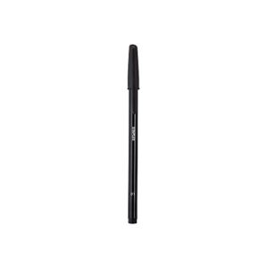 STAPLES 2072214 Ballpoint Stick Pens Medium 1.0mm Black 12/Pk (29256)