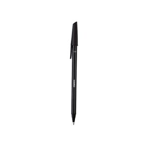 STAPLES 2072214 Ballpoint Stick Pens Medium 1.0mm Black 12/Pk (29256)