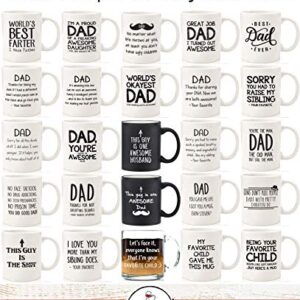 One Awesome Husband Funny Coffee Mug - Anniversary & Birthday Gifts for Husband, Men, Him - Best Husband Gifts from Wife, Her - Bday Present Idea - Fun Husband Mug, Cool Novelty Cup (Matte Black)