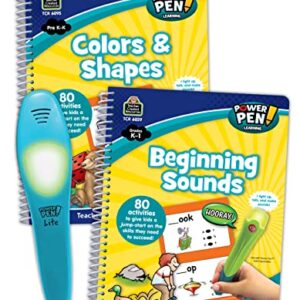 Teacher Created Resources Power Pen & Learning Books Set 1 - 2 Book Set - 6900