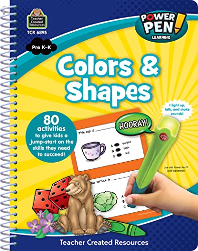 Teacher Created Resources Power Pen & Learning Books Set 1 - 2 Book Set - 6900