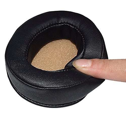 Sqrmekoko Memory Foam Earpads Ear Pads Cushions Cups for Momentum 2.0 Wireless Headphones (Black)