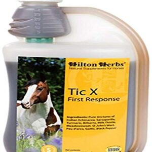 Hilton Herbs 71420 Tic-X First Response Horse Food, 1.05 Pint