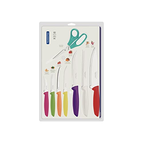 Tramontina Kitchen Knives Set, Stainless steel