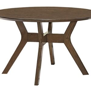 Homelegance Edam 52" Round Dining Table, Oak