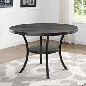 Roundhill Furniture Biony Collection Counter Height Dining Table,