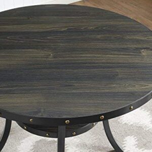 Roundhill Furniture Biony Collection Counter Height Dining Table,