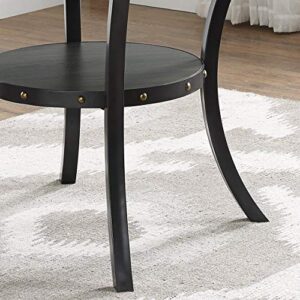 Roundhill Furniture Biony Collection Counter Height Dining Table,