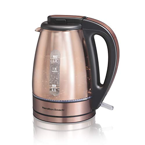 Hamilton Beach 1.7l Cordless Glass Electric Kettle 40866