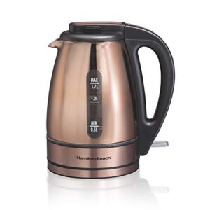 Hamilton Beach 1.7l Cordless Glass Electric Kettle 40866