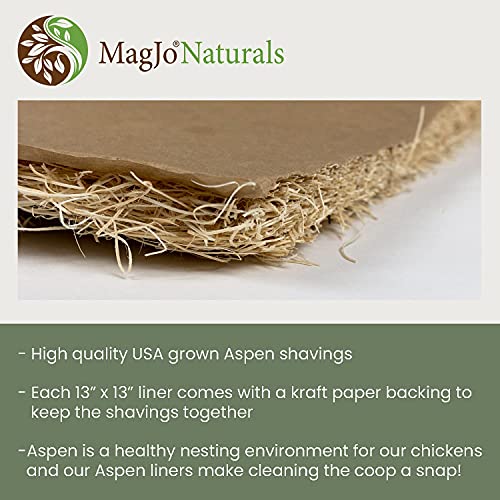 MagJo Pet Excelsior Aspen Shaving Nesting Liners (12 Pack)