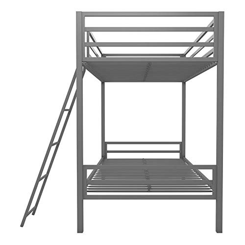 Novogratz 4146419N Maxwell Metal Bunk Bed, Twin