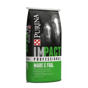 Purina Impact | Professional Mare & Foal Horse Feed | 50 Pound (50 LB) Bag