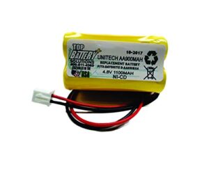 unitech ni-cd aa900mah 4.8v replacement battery