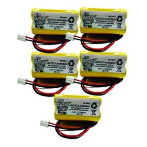 5pc Unitech Ni-CD AA900mAh 4.8V Replacement Battery