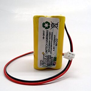 5pc Unitech Ni-CD AA900mAh 4.8V Replacement Battery