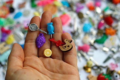 TomToy Small Mixed I Spy Trinkets for I Spy Bag/Bottle, DIY Projects, Crafts, Scrapbooking, 1-3cm, Set of 20 trinkets