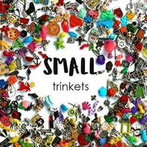 TomToy Small Mixed I Spy Trinkets for I Spy Bag/Bottle, DIY Projects, Crafts, Scrapbooking, 1-3cm, Set of 20 trinkets