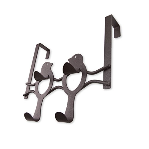 Rod Desyne Bird Organizer 4, Bronze Door Hook